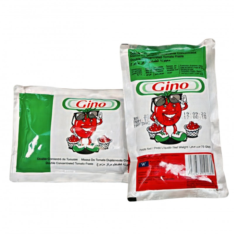 Buy GINO TOMATO PASTE (SACHET) X5 (1 Roll) by BOX2SEVEN GLOBAL on Selar