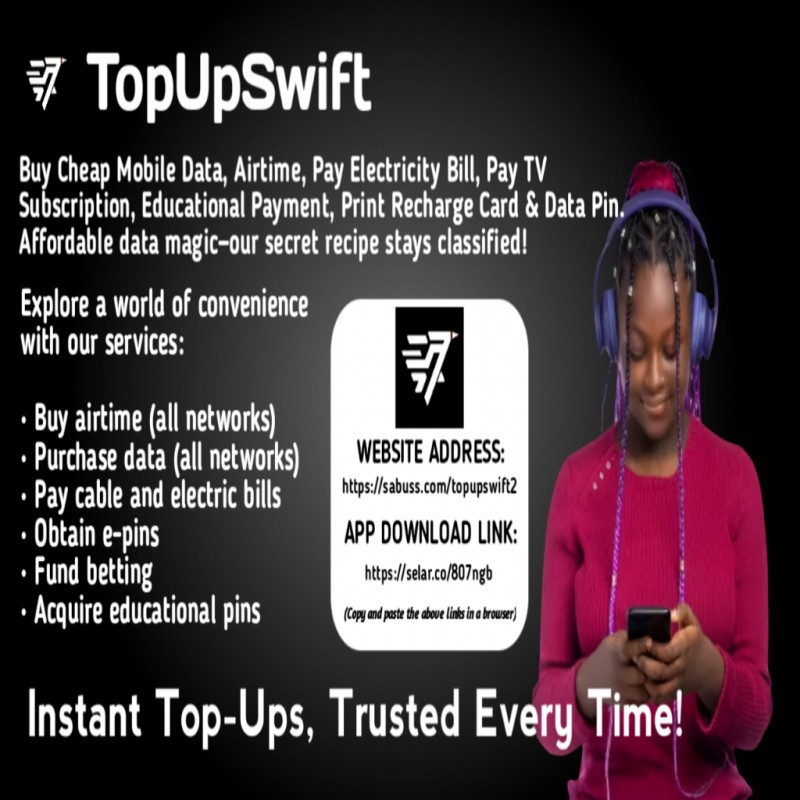 Get TopUpSwift App by Byte Bazaar on Selar