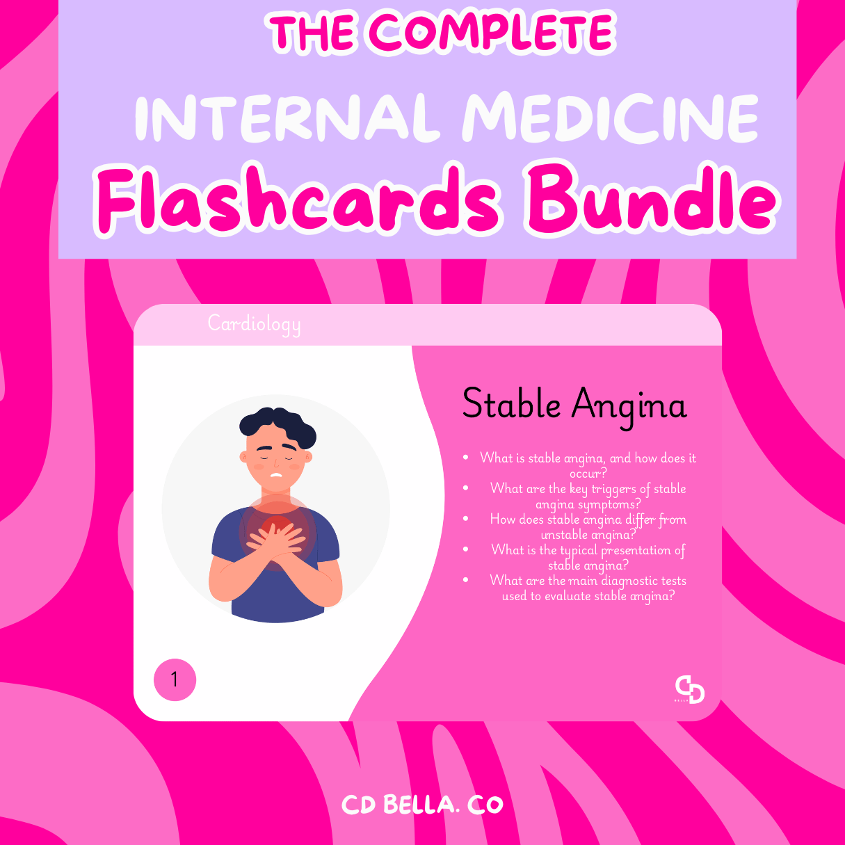 Buy The Complete Internal Medicine Flashcards Bundle by CD BELLA.CO on Selar
