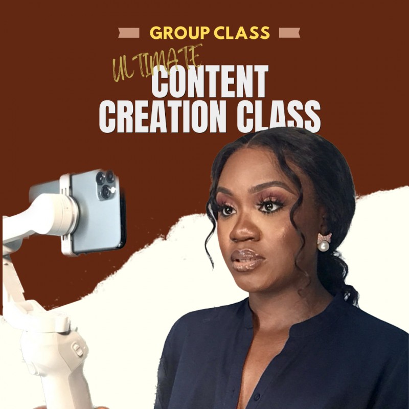 Buy GROUP CLASS: ULTIMATE CONTENT CREATION CLASS 3RD EDITION by Cece Okonya on Selar