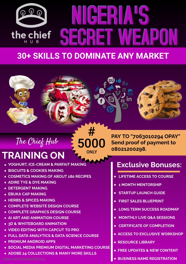 Buy Nigeria's Secret Weapon: 30+ Skills to Dominate Any Market. by The ...