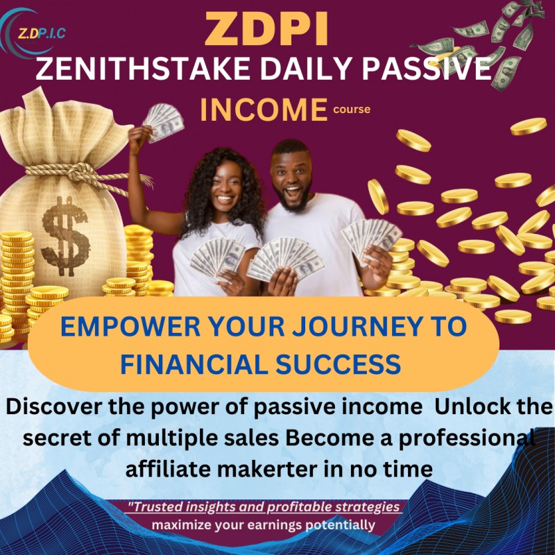 Buy ZENITHSTAKE DAILY PASSIVE INCOME by Zenithstake Daily passive ...