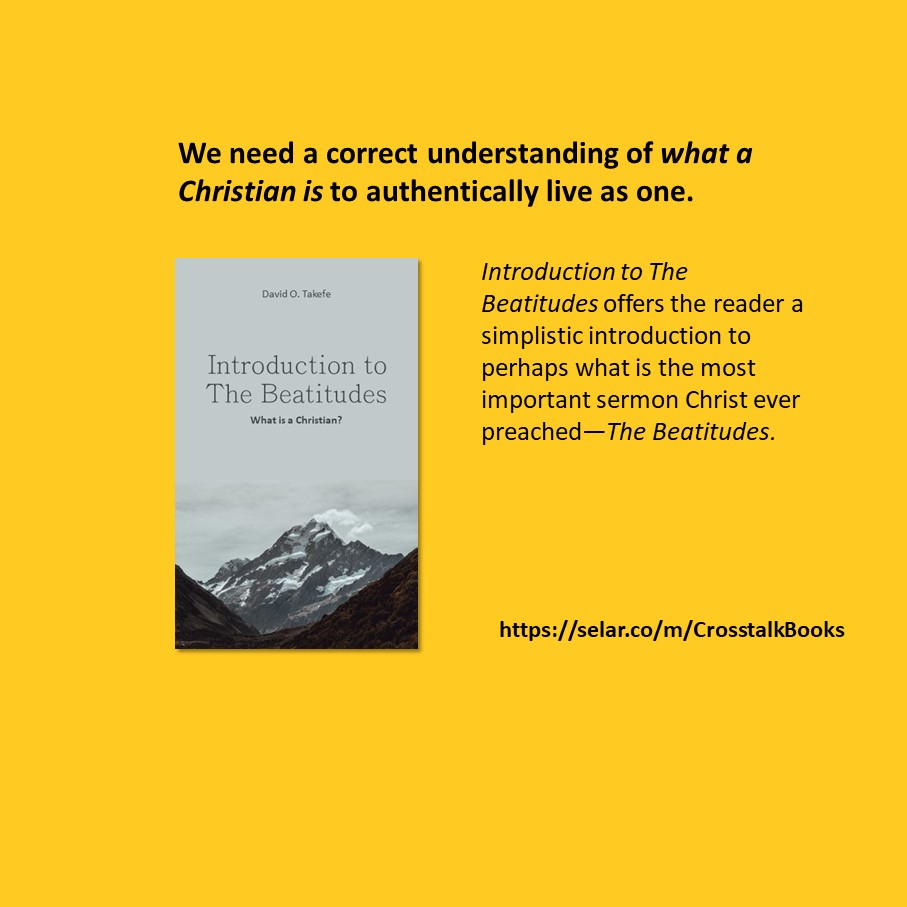 Get Introduction to the Beatitudes by David Takefe on Selar