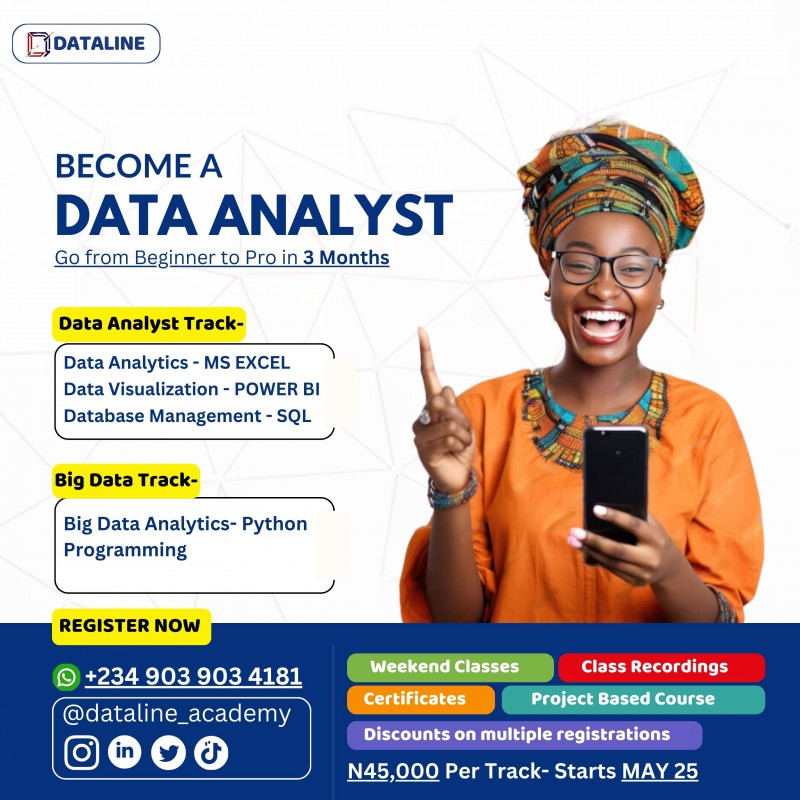 Buy ADVANCED MICROSOFT EXCEL, POWER BI, SQL FOR ANALYSTS by Dataline Analytics and consulting on ...