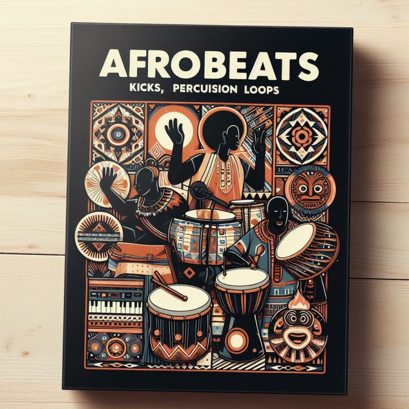 Buy 🆕Afrobeats Kicks, Percussion, Shakers loop Kit(sample Pack)🔥 by De ...
