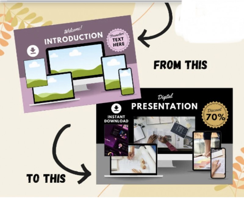 Buy Canva Template Mockup for Digital Product Sellers | Online Course ...