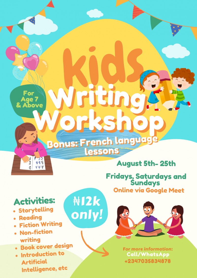Buy Kids Writing Workshop by Deborah Akano on Selar