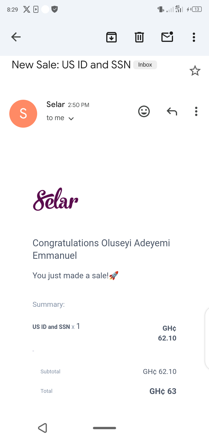 Buy 3 piece US ID and SSN by Oluseyi Adeyemi Emmanuel on Selar