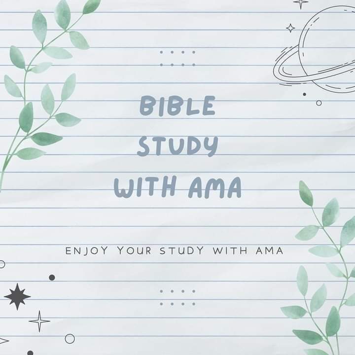 Get BIBLE STUDY WITH AMA - LESSONS FROM GENESIS by Adenike Adebola on Selar