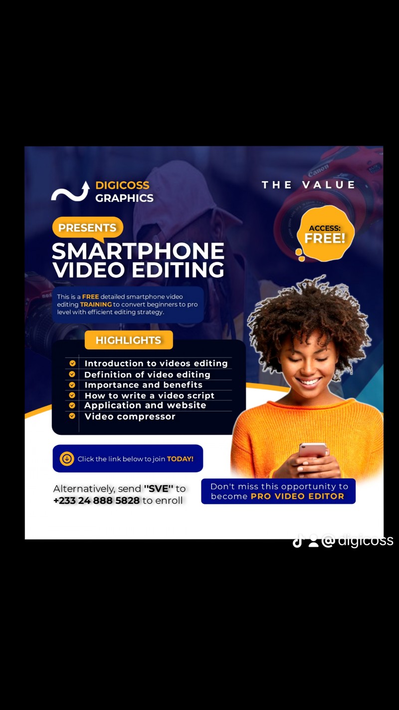 Buy SMARTPHONE VIDEO EDITING COURSE by Chris Nyamidie on Selar