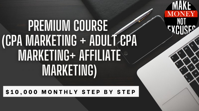Buy Premium Course (CPA Marketing + Adult CPA Marketing+ Affiliate Marketing) by Digital Hustle ...