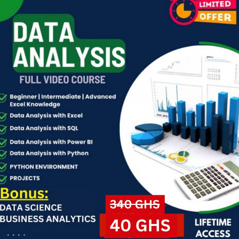 Buy Data Analysis Course by Digital Skills Africaa on Selar