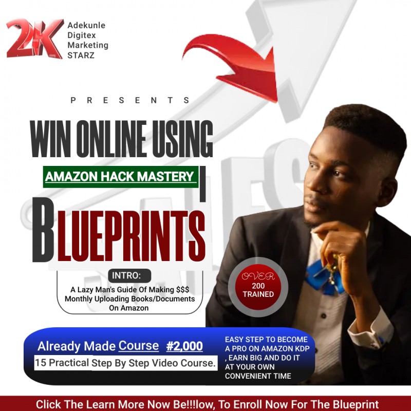 Buy AMAZON HACK MASTERY by Digitex Marketing Starz on Selar