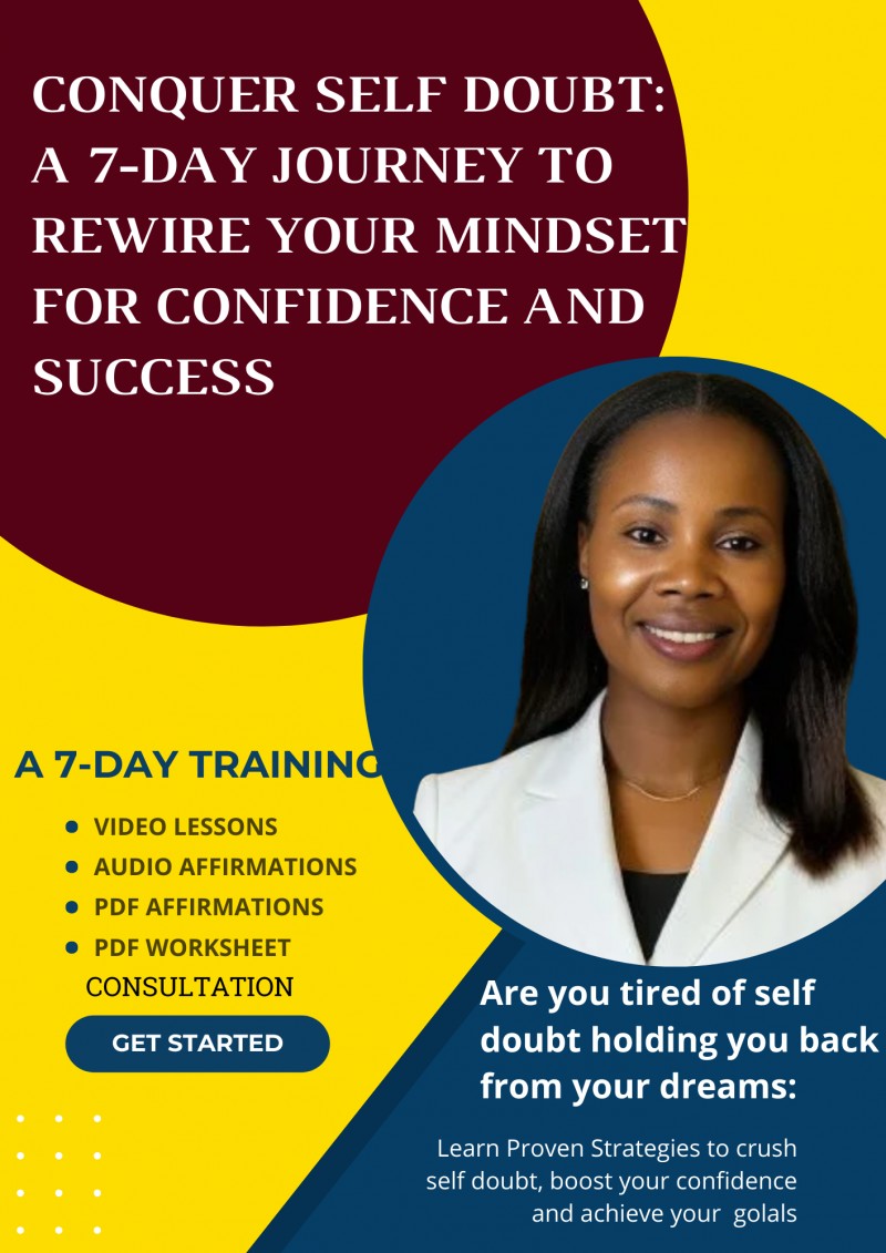 Buy CONQUER SELF DOUBT A 7 DAY JOURNEY TO REWIRE YOUR MINDSET FOR Buy CONQUER SELF DOUBT A 7 DAY JOURNEY TO REWIRE YOUR MINDSET FOR