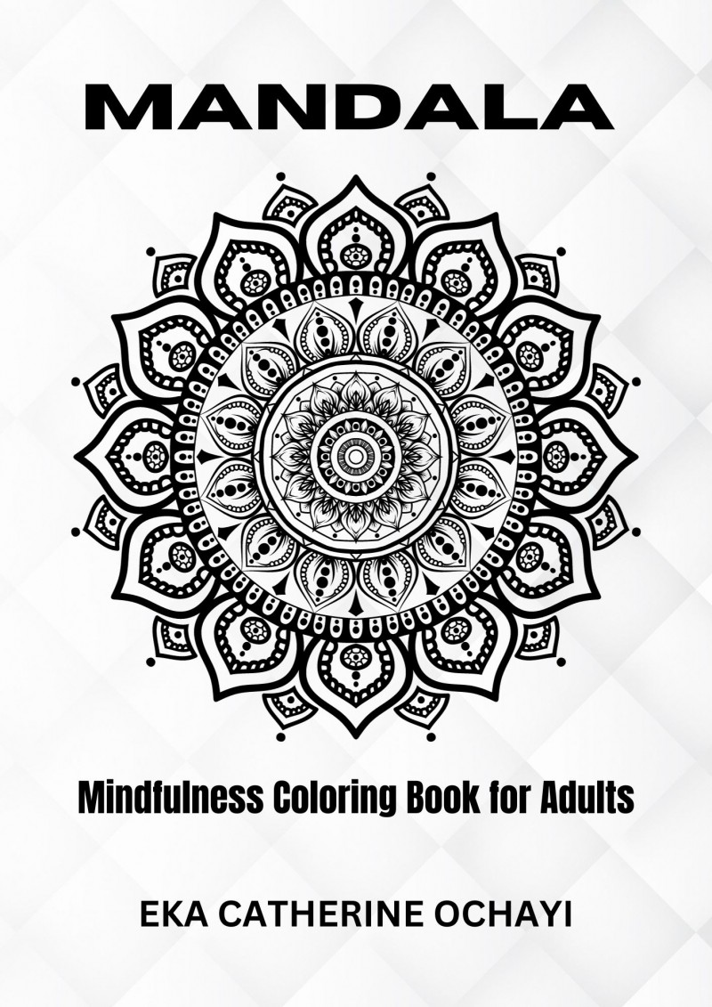 Buy Mandala_Mindfulness Colouring Book for Adults (Printable) A4 by EKA ...