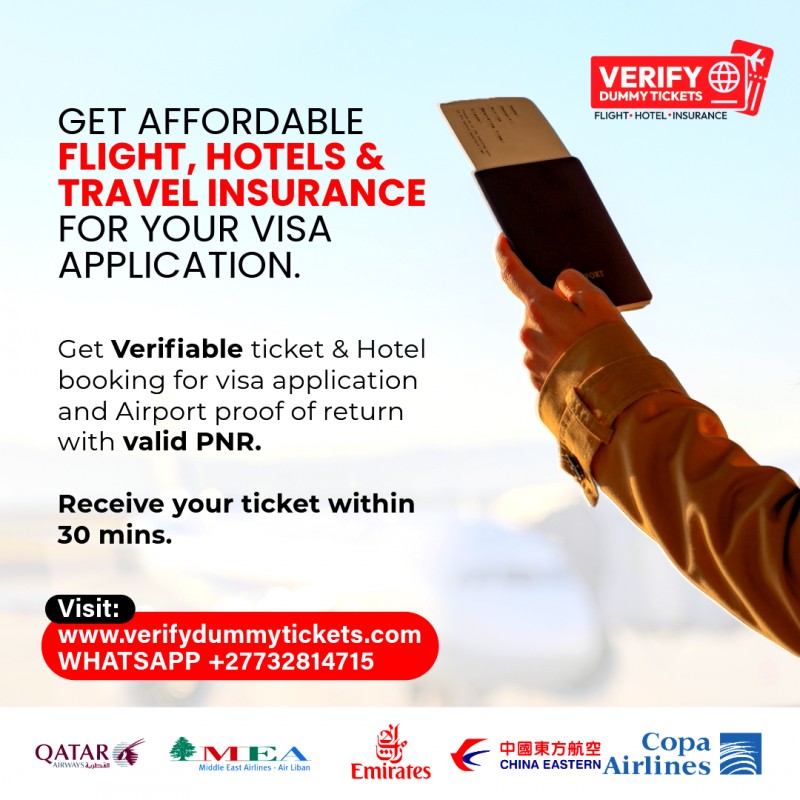 Buy Multi-City Flight Booking for Visa Application by Edealcation on Selar