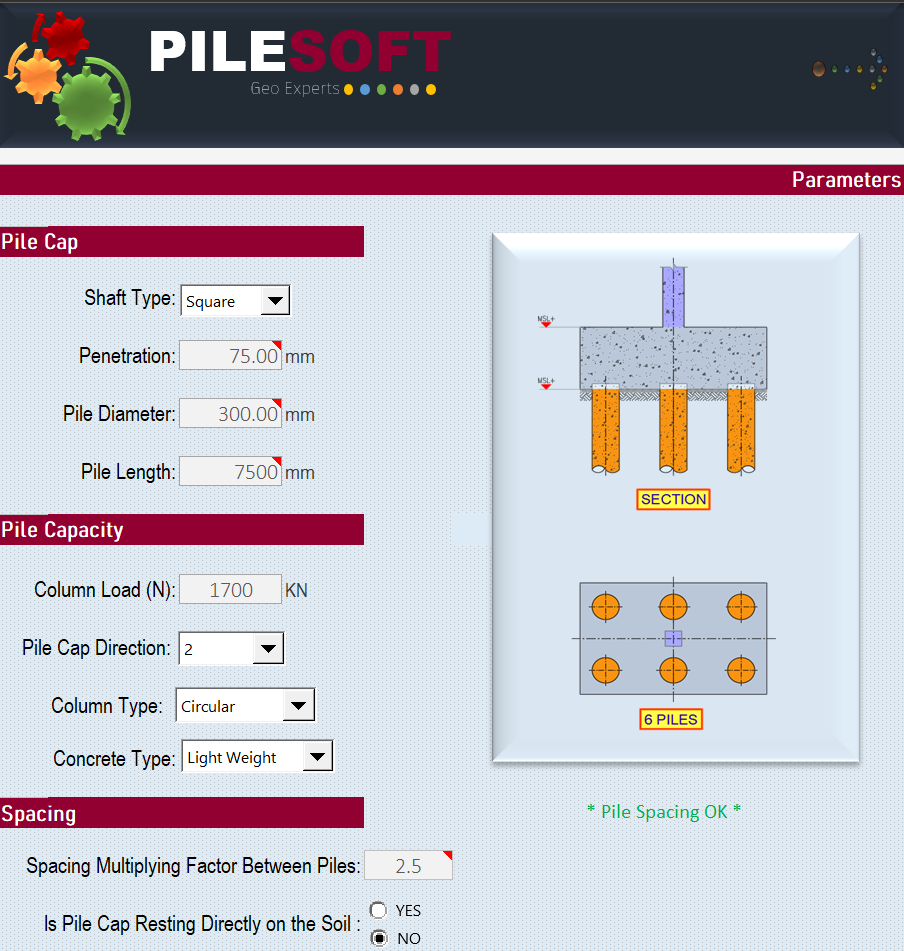 Buy PILESOFT .v6 Software by Ekidel-Design on Selar