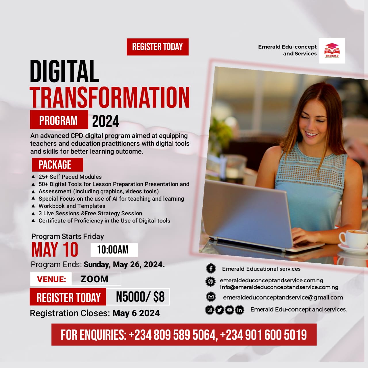 Buy Digital Transformation Program by Emerald Edu Concept and Service ...