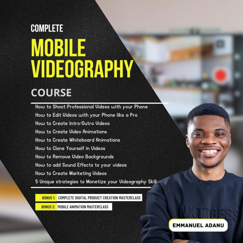 Buy Mobile Videography Course: Learn How to Create Quality Videos with ...