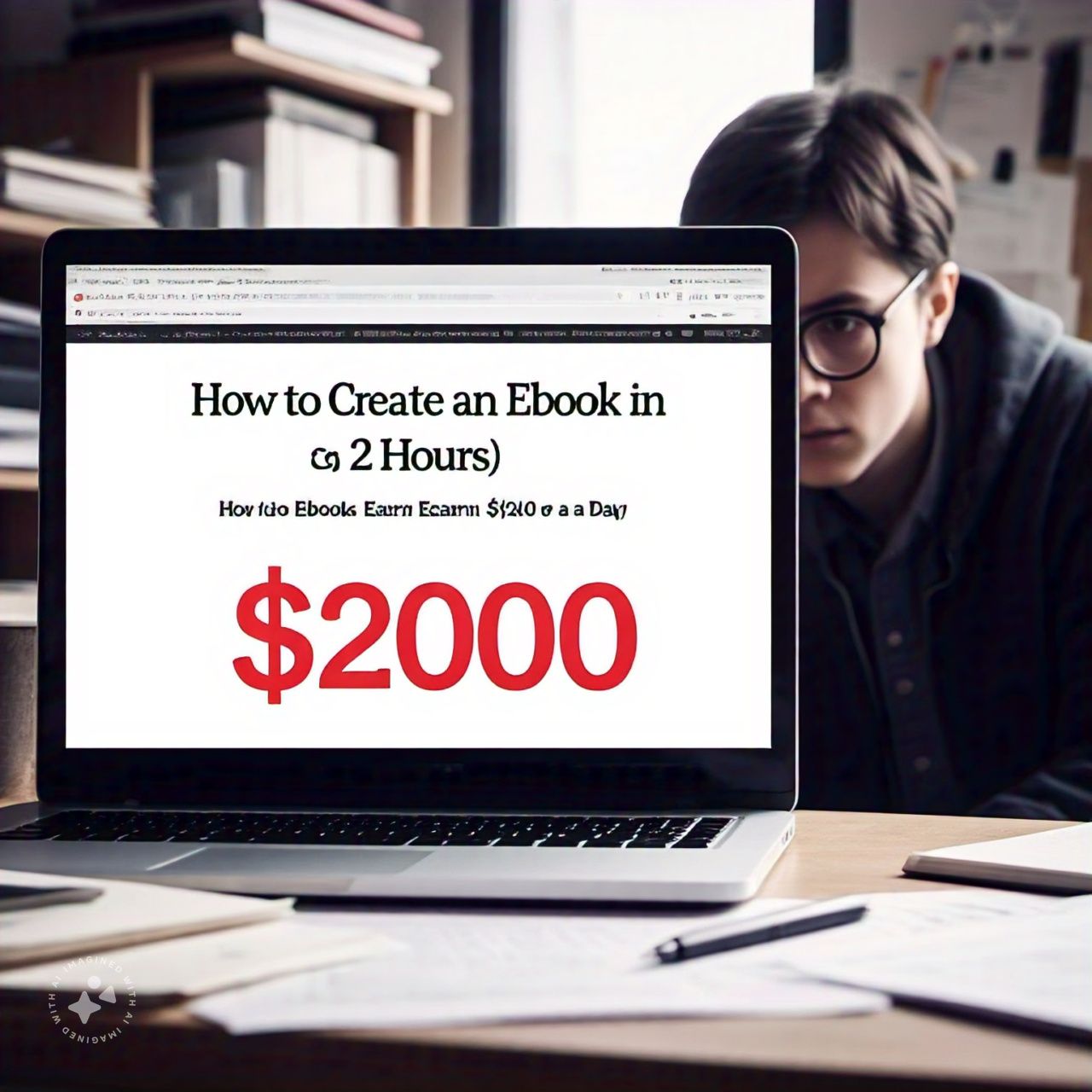 Buy How to Create an Ebook in 2 Hours (& Earn $200 a Day) With video by ...
