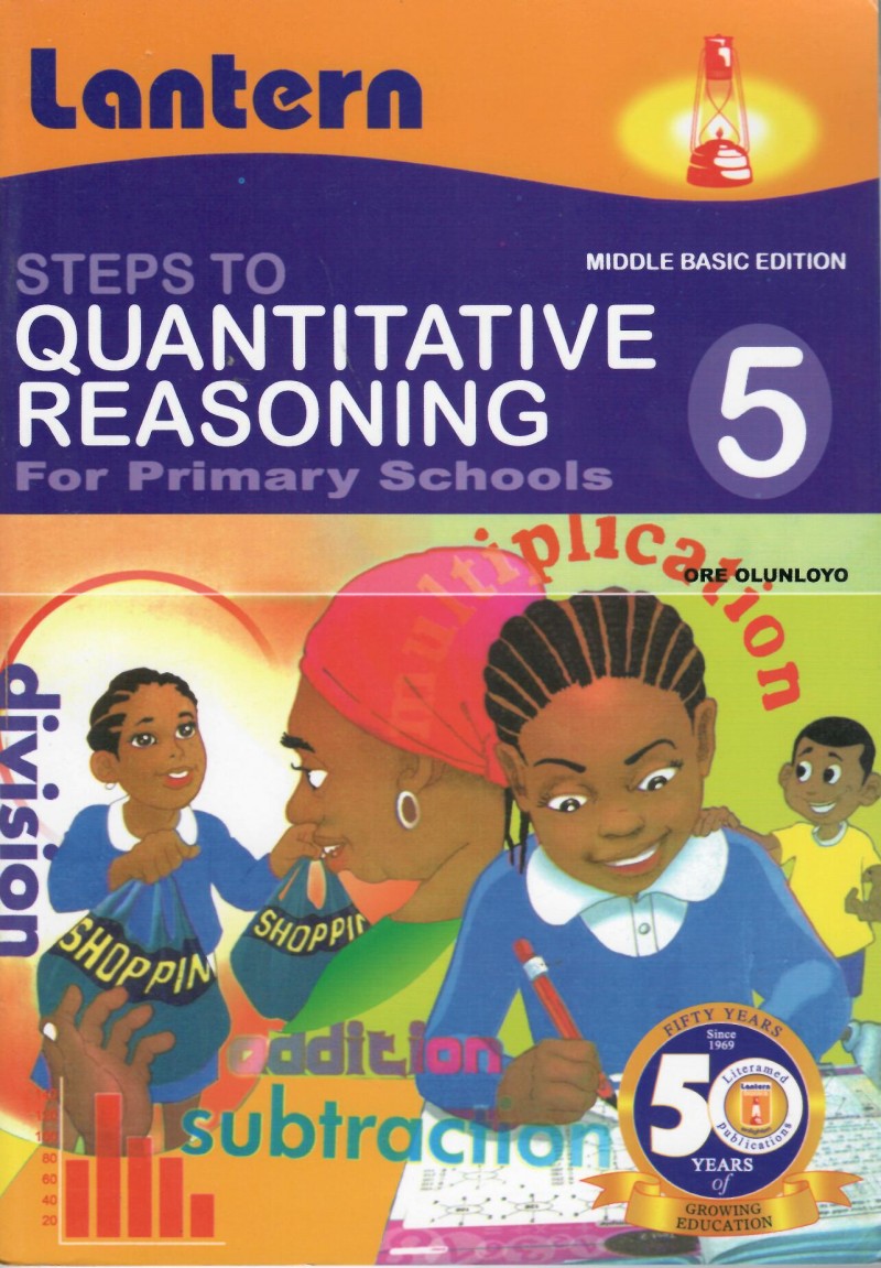 Buy Lantern Quantitative Reasoning Solutions Basic Five (5) by Chidinma ...