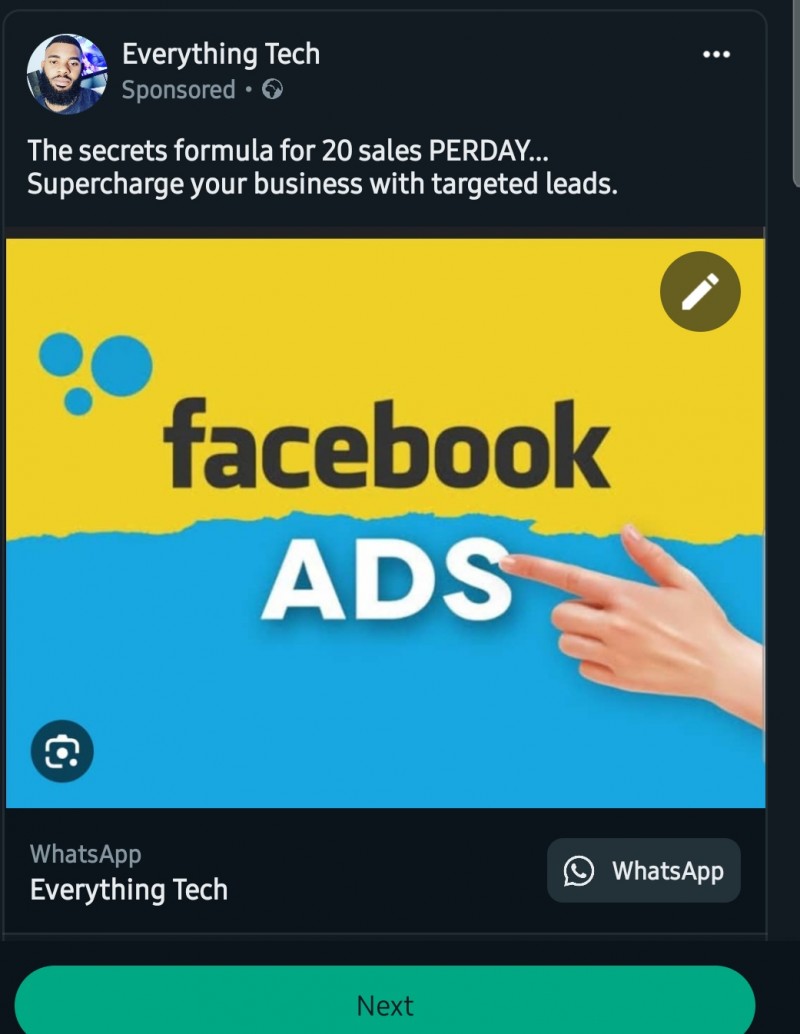 Buy Magnitic Facebook sales by EverythingTech on Selar