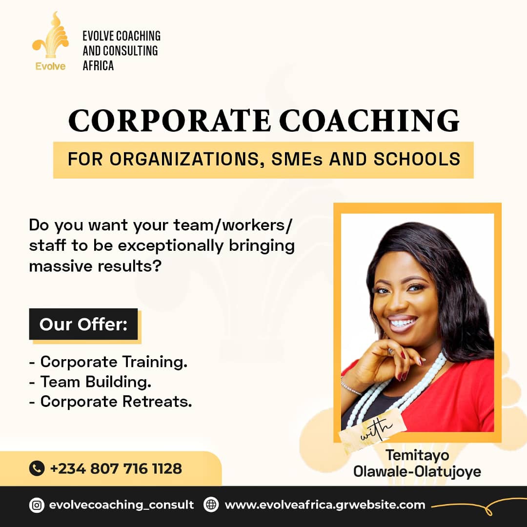 Get CORPORATE COACHING by Evolve Coaching and Professional Services on Selar.co