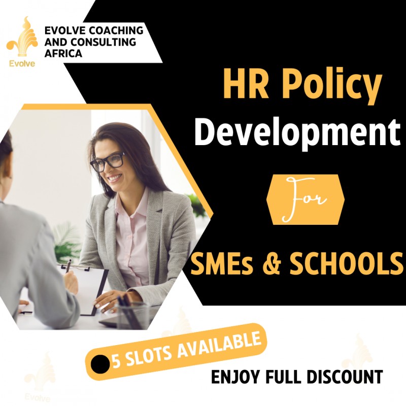 Buy HR Policy Development for SMEs and Schools. by Evolve Coaching and ...