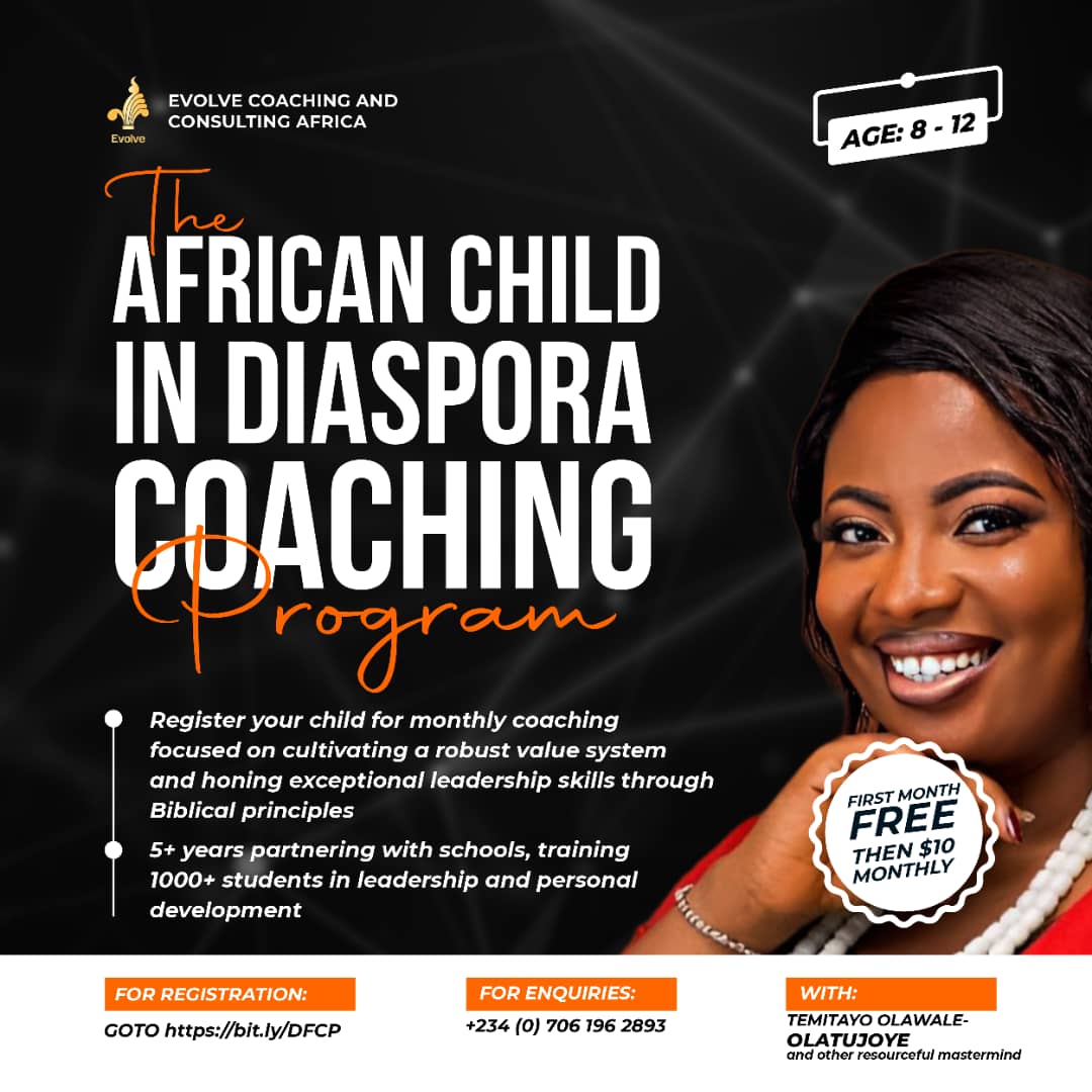 Subscribe The African Child in Diaspora Coaching Program by Evolve ...