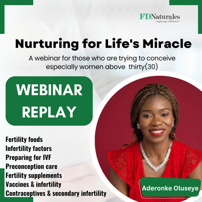 Buy NURTURING FOR LIFE'S MIRACLE REPLAY by FD Naturales on Selar