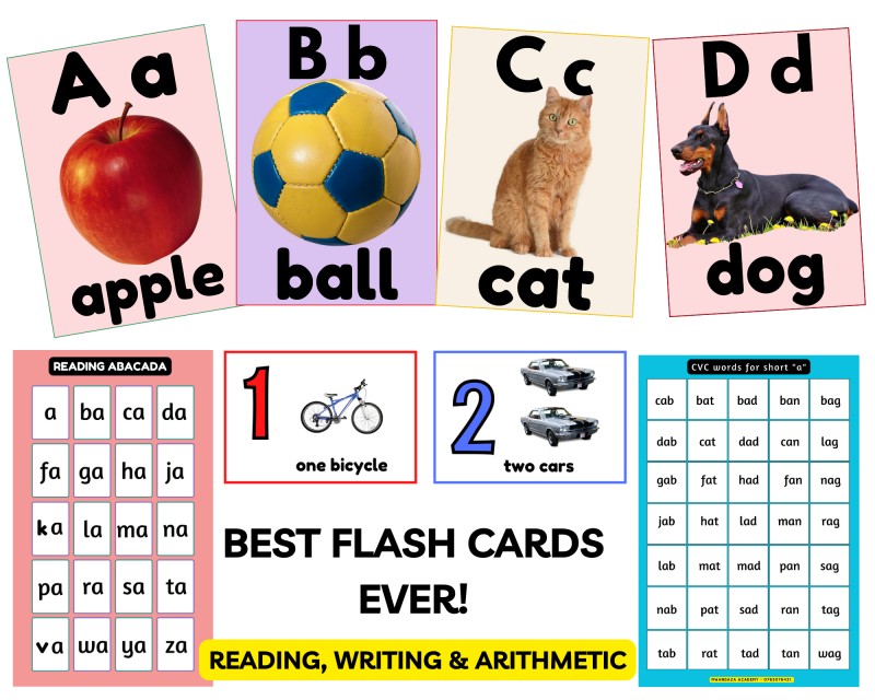 Buy The Complete Kindergarten and Early Learners Flash Cards. by David ...