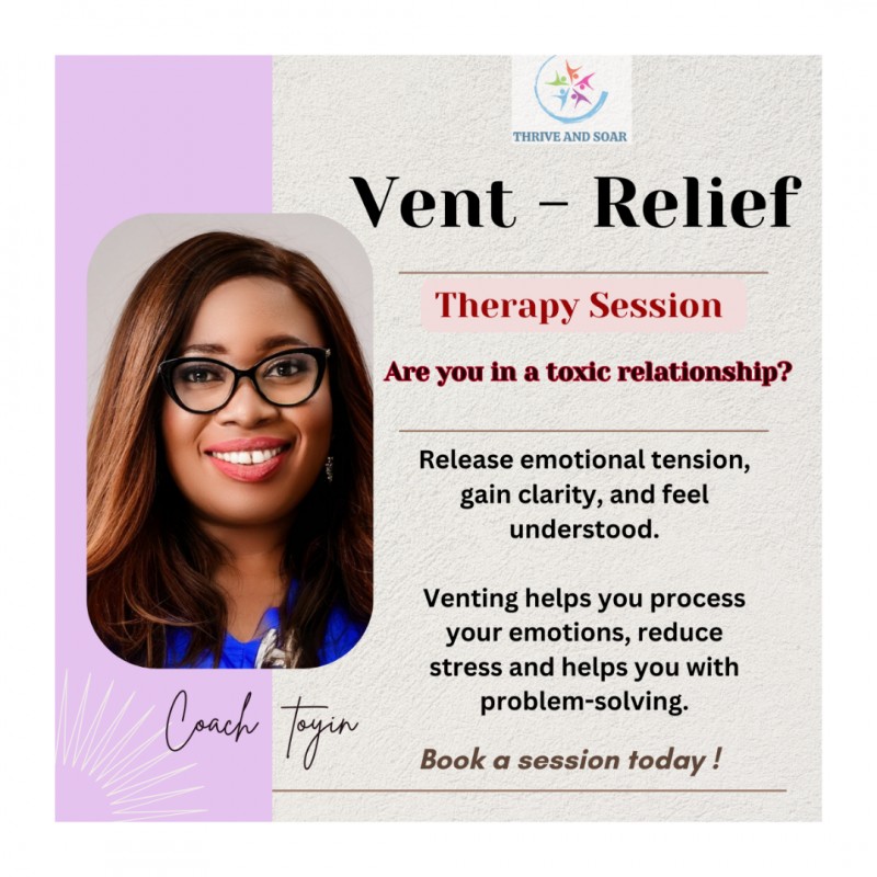 Buy Vent- Relief Session by Fabtoyin Enterprise on Selar