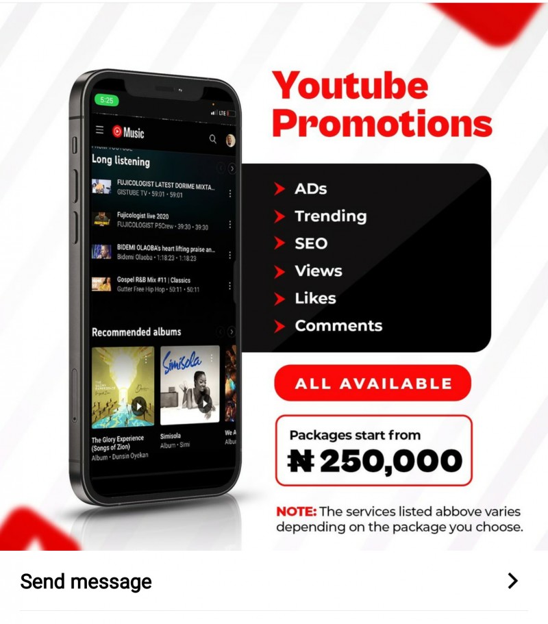 Buy A.I YOUTUBE PROMOTION by FANTASTIC BOOSTOUT COMPANY on Selar