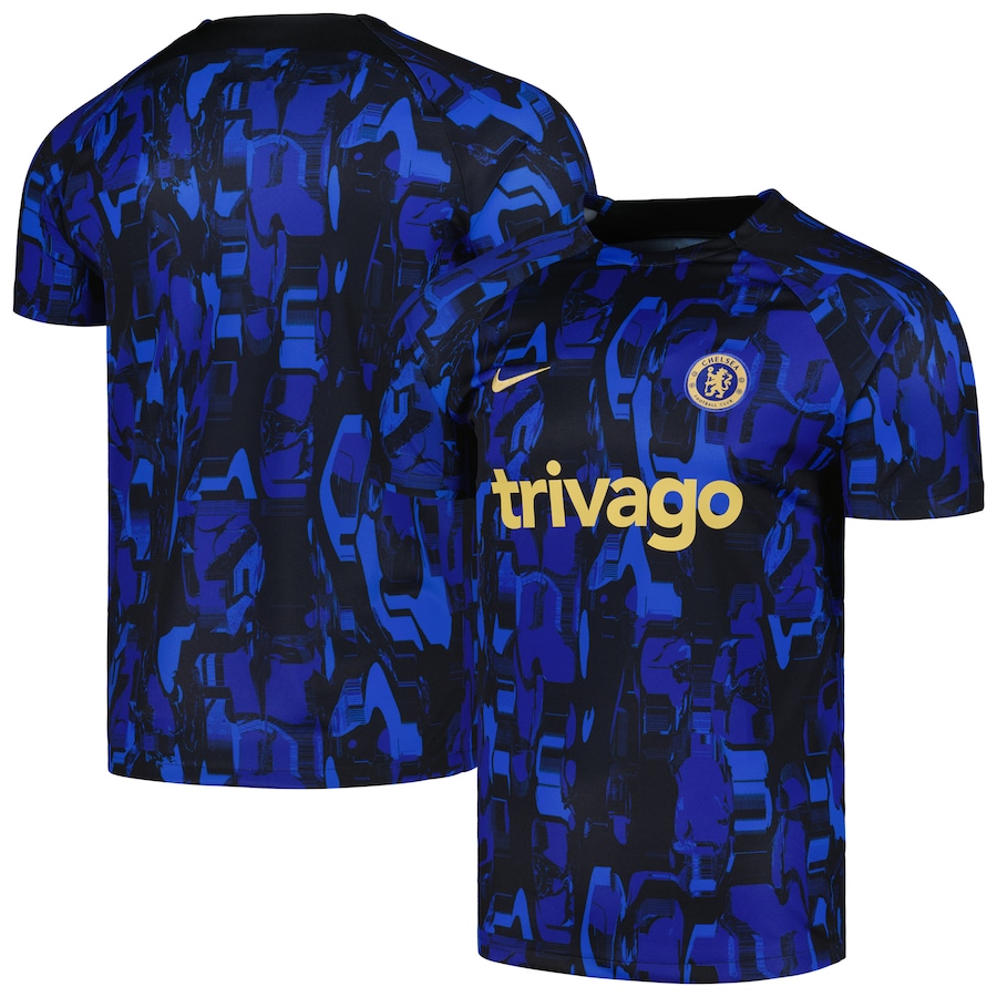 Buy Chelsea Pre Match Kit Shirt by Fitness Pood on Selar