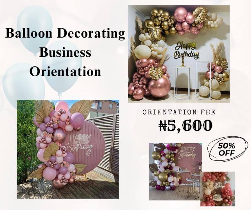 Buy Balloon Decorating Business Orientation-(Premium Course)-Make Money ...