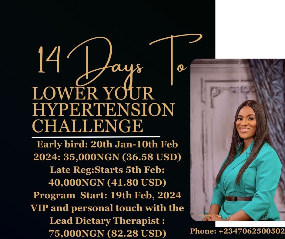 Buy 14 DAYS TO LOWER YOUR BLOOD PRESSURE CHALLENGE by Francess Ihesie on Selar