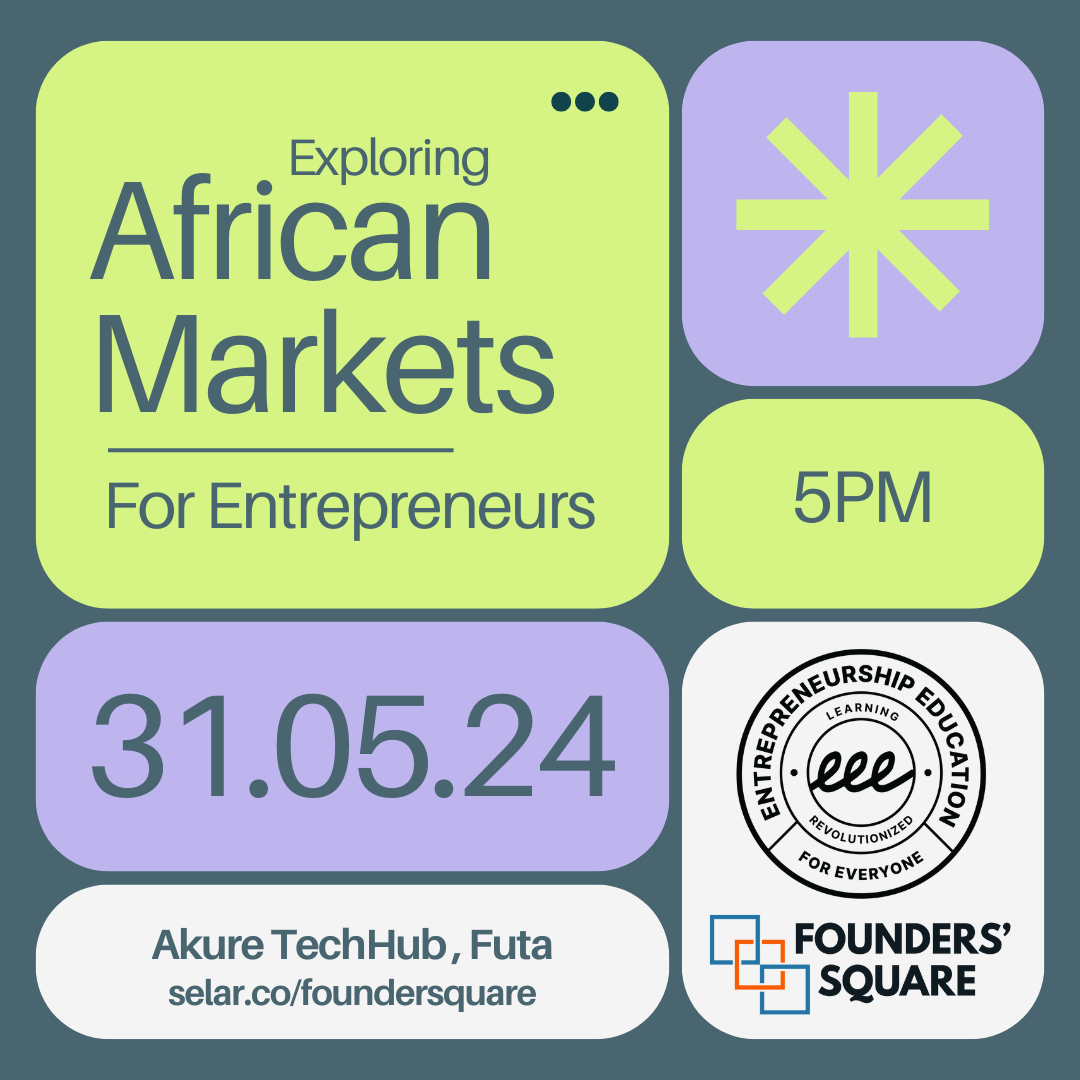 Get Founders' Square ( May 2024 ) by Moses Ogunranti on Selar