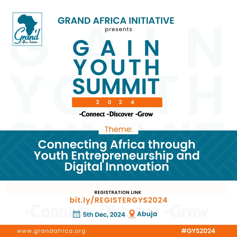 Buy GAIN Youth Summit 2024 by Grand Africa Initiative-GAIN on Selar