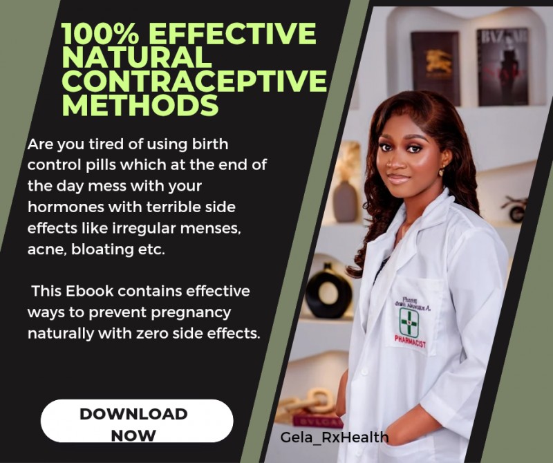 Buy Effective Natural Contraceptive Methods by Nkiruka on Selar