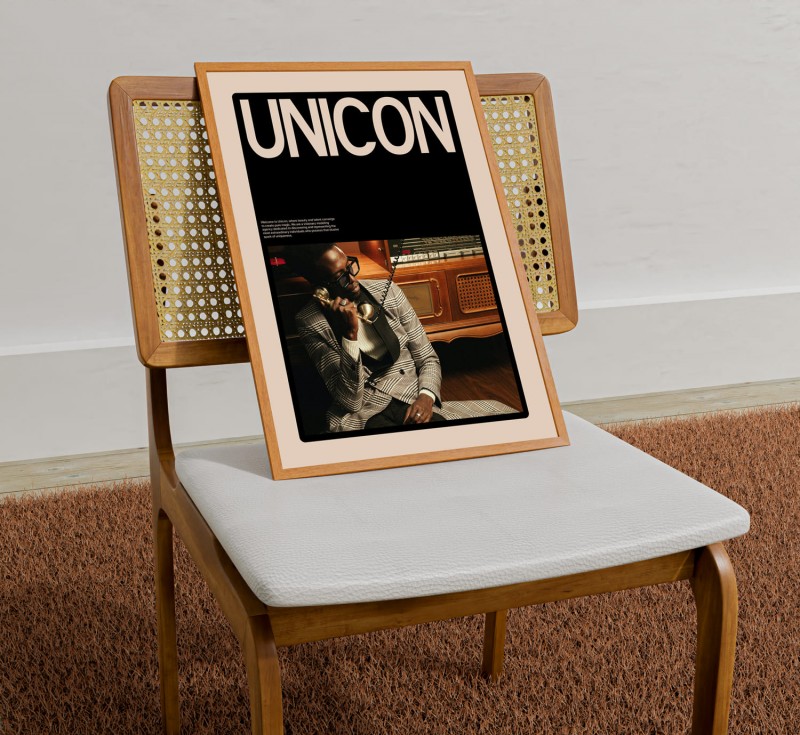 Buy Frame on Chair by Geneza School of Design on Selar