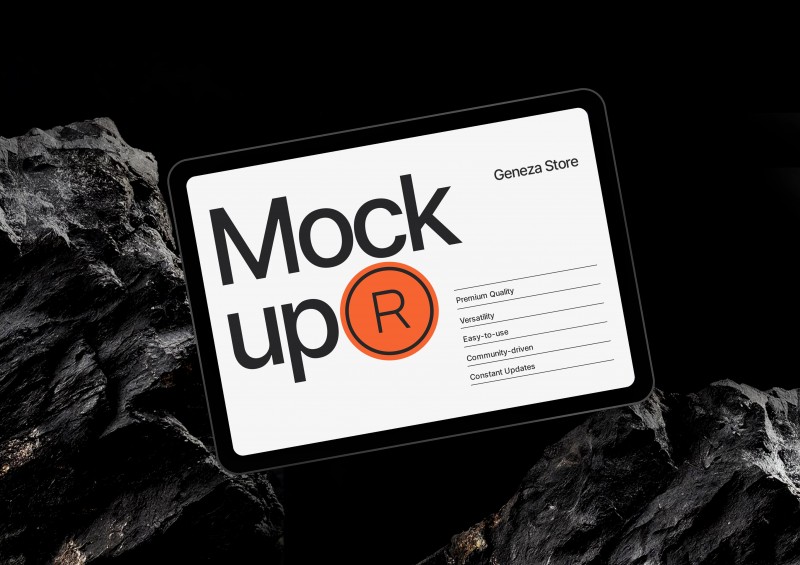 Buy Tablet on Rock by Geneza School of Design on Selar