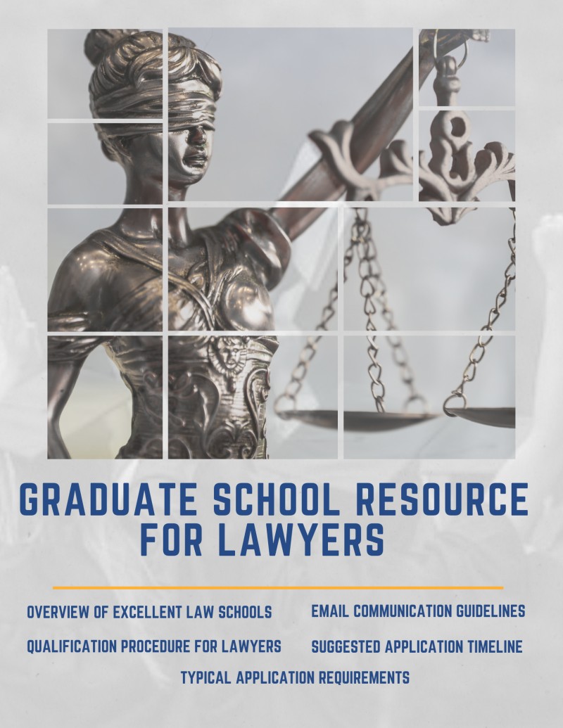 Buy The Graduate School Application Resource for Lawyers by GetIn ...