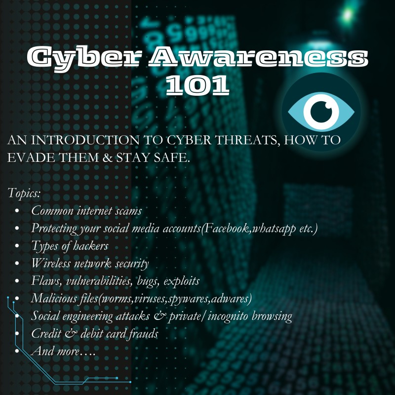 Buy CYBER AWARENESS 101: AN INTRODUCTION TO CYBER THREATS by ...