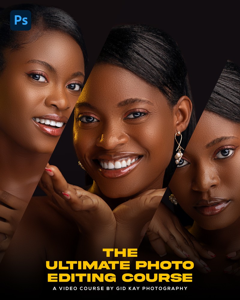 Buy THE ULTIMATE PHOTO EDITING COURSE - BY GID KAY PHOTOGRAPHY by Gid Kay Photography on Selar