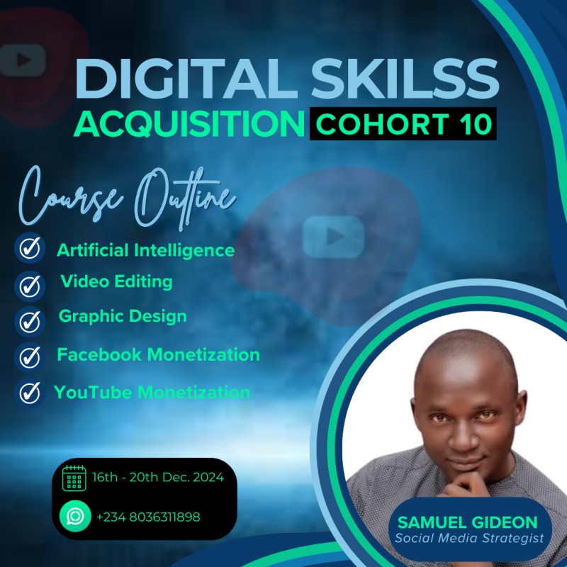 Buy Cohort 10 by Samuel Gideon Stephen on Selar