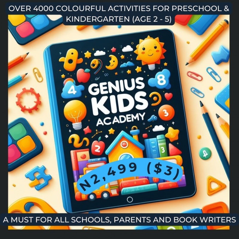 Buy GENIUS KIDS ACADEMY Bundle! (Age 2 to 5) by ElixirVantage Point on ...