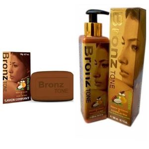 Buy Bronze Maxi Tone Body Fade Lotion & Exfoliating Soap by Good Tidy ...
