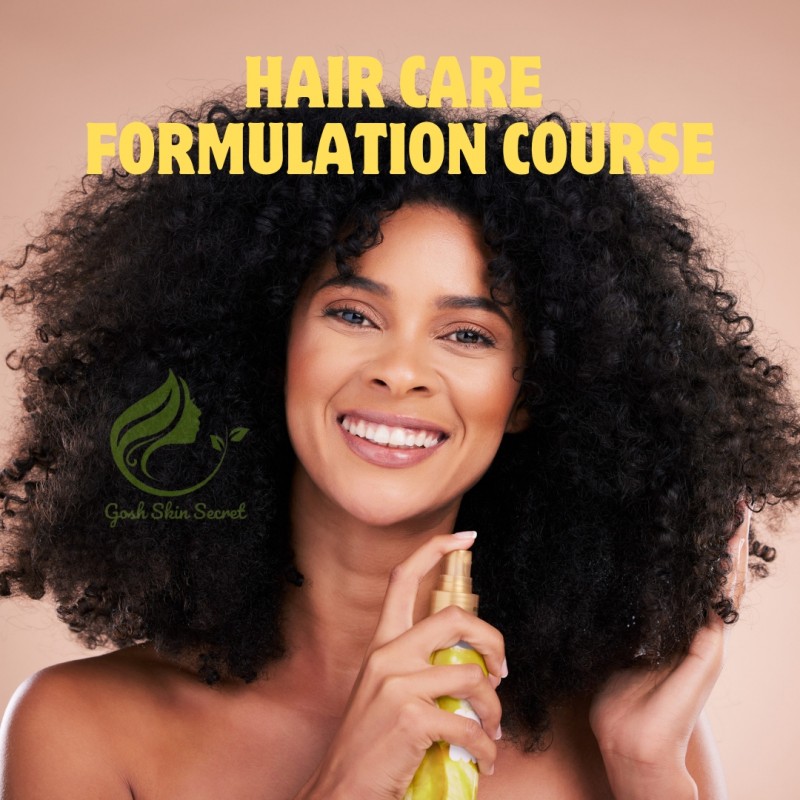 Buy Hair care Formulation Course by Gosh Skin Secret on Selar