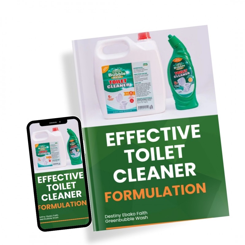 Buy EFFECTIVE TOILET CLEANER FORMULATION by Destiny Ebako Faith on Selar