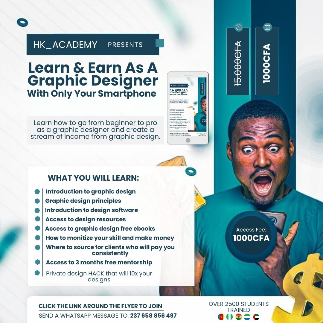 Buy GRAPHIC DESIGN COURSE by HK_ACADEMY on Selar